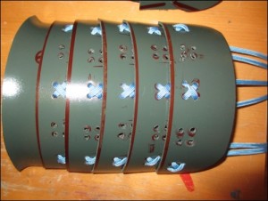 Making Armored Sleeves (Kote) for a Samurai Armour | Neustadt am Rübenberge